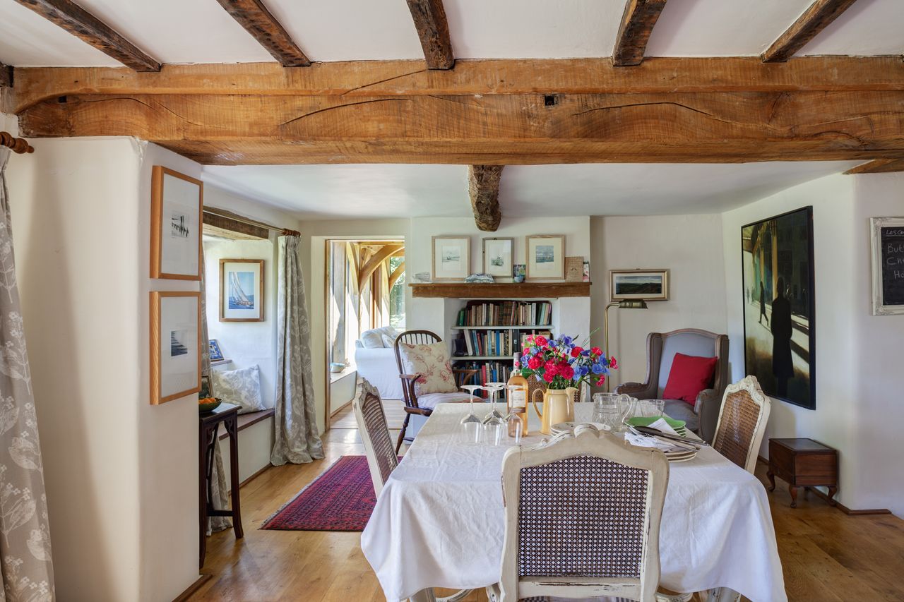Real home: a pretty thatched house in Devon gets an update | Real Homes