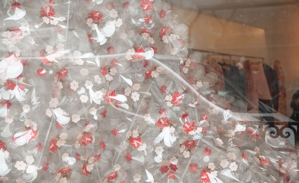 Rising star: Simone Rocha shows artworks alongside fashion at first ...