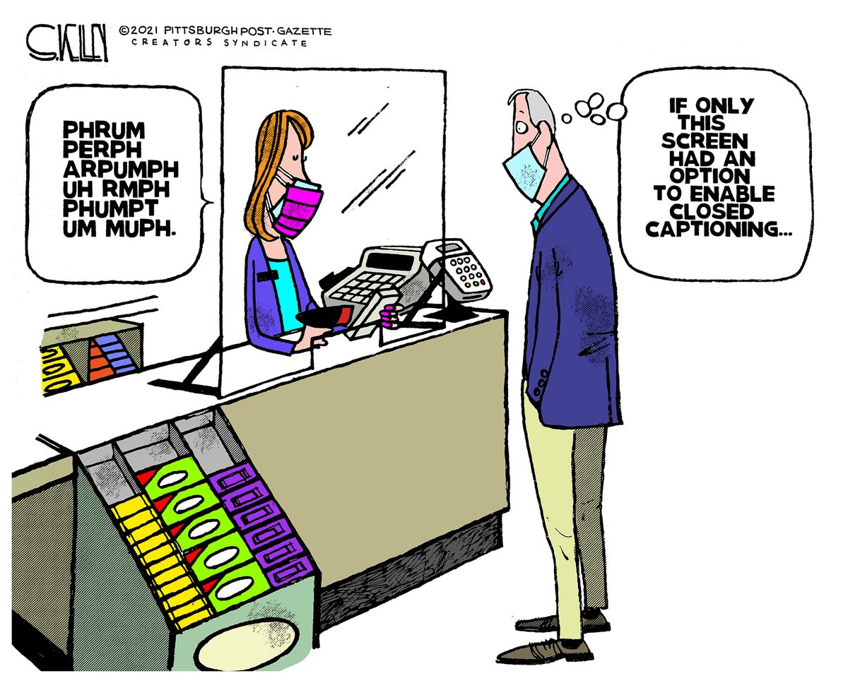 Editorial Cartoon U.S. masks covid | The Week