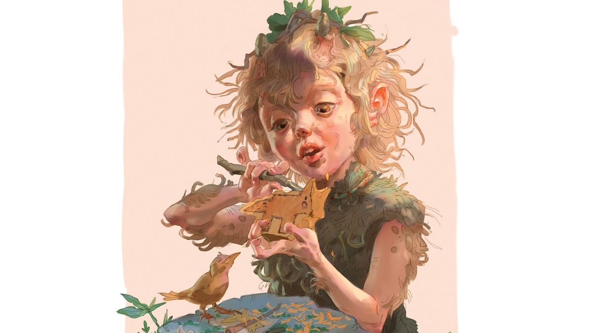 Use Procreate to create a fantasy character | Creative Bloq