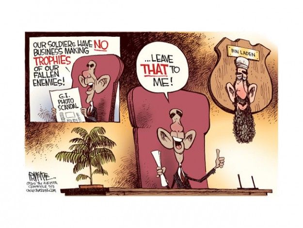 Obama's trophy wall | The Week