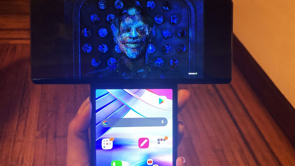Gaming on weird phones: LG Wing and Microsoft Surface Duo | Laptop Mag