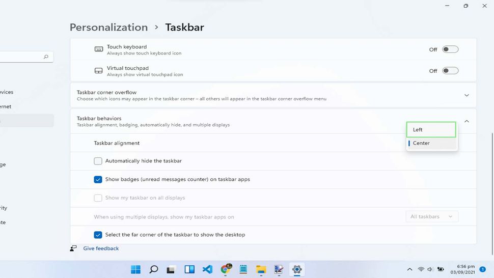 How to move the Start Menu back to the left on Windows 11 | Laptop Mag