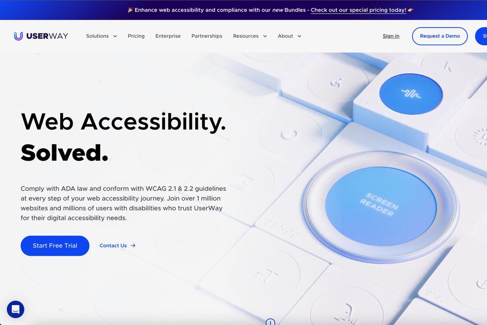 UserWay review: a web accessibility solution with an easy setup, great ...