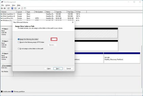 How to create mirror volume on Windows 11 | Windows Central