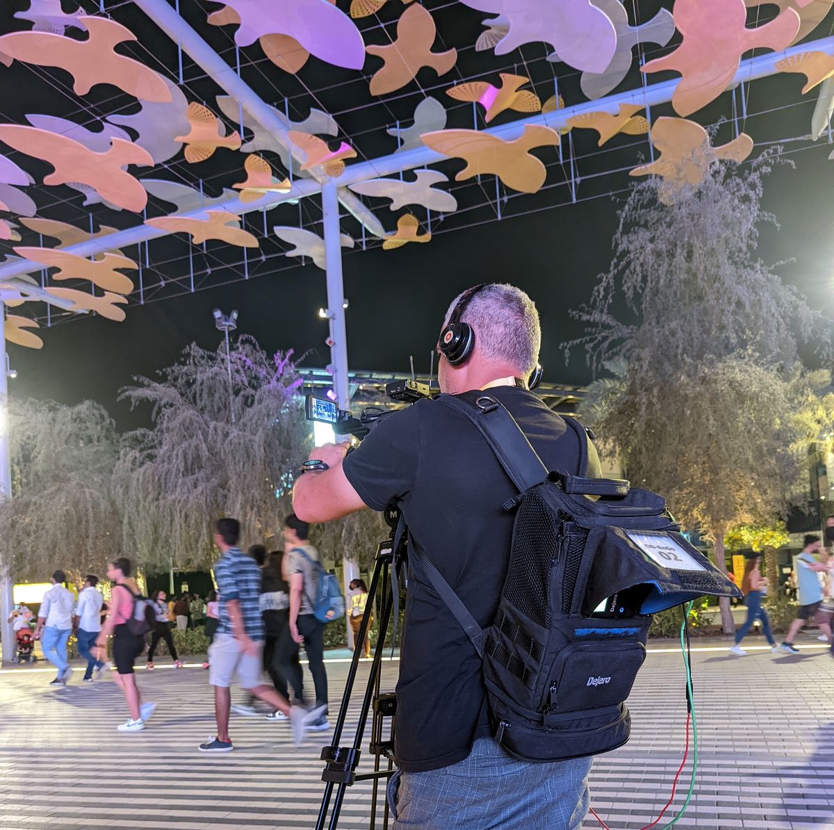 Dejero EnGo, WayPoint 104 Power Remote Contribution From Floor Of Expo ...