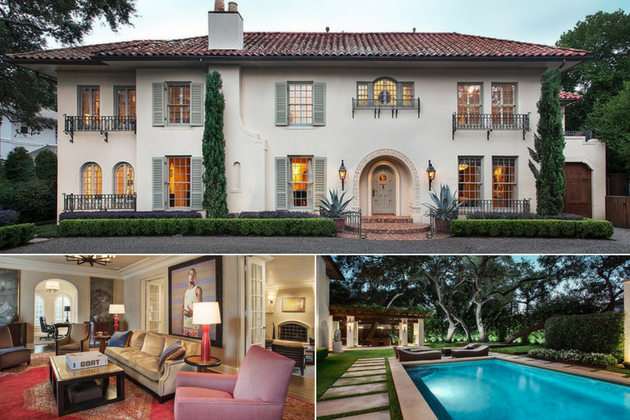 Inside Lance's mansion: Six-bedroom home of Lance Armstrong on the ...