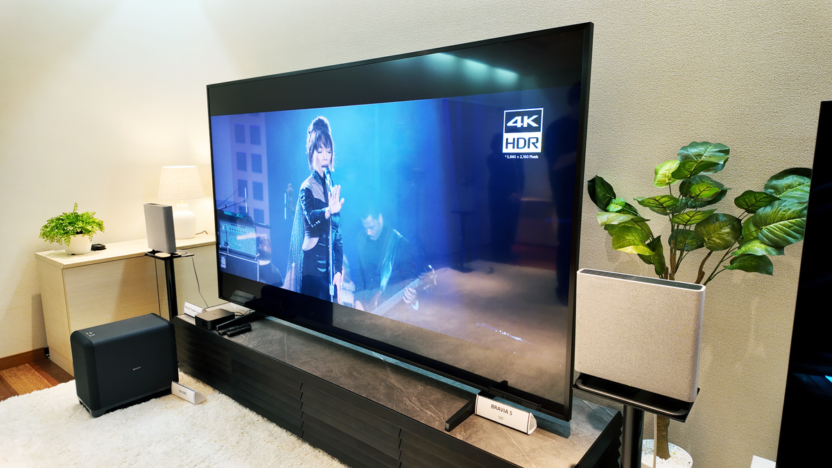 I went hands-on with the 98-inch Sony Bravia 5 — and this Mini-LED TV ...
