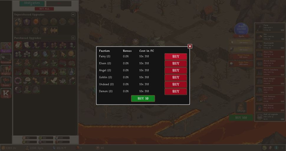 Realm Grinder Guide and Research Tips | PC Gamer