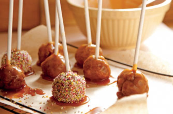 Toffee apple cake pops Recipes | GoodtoKnow