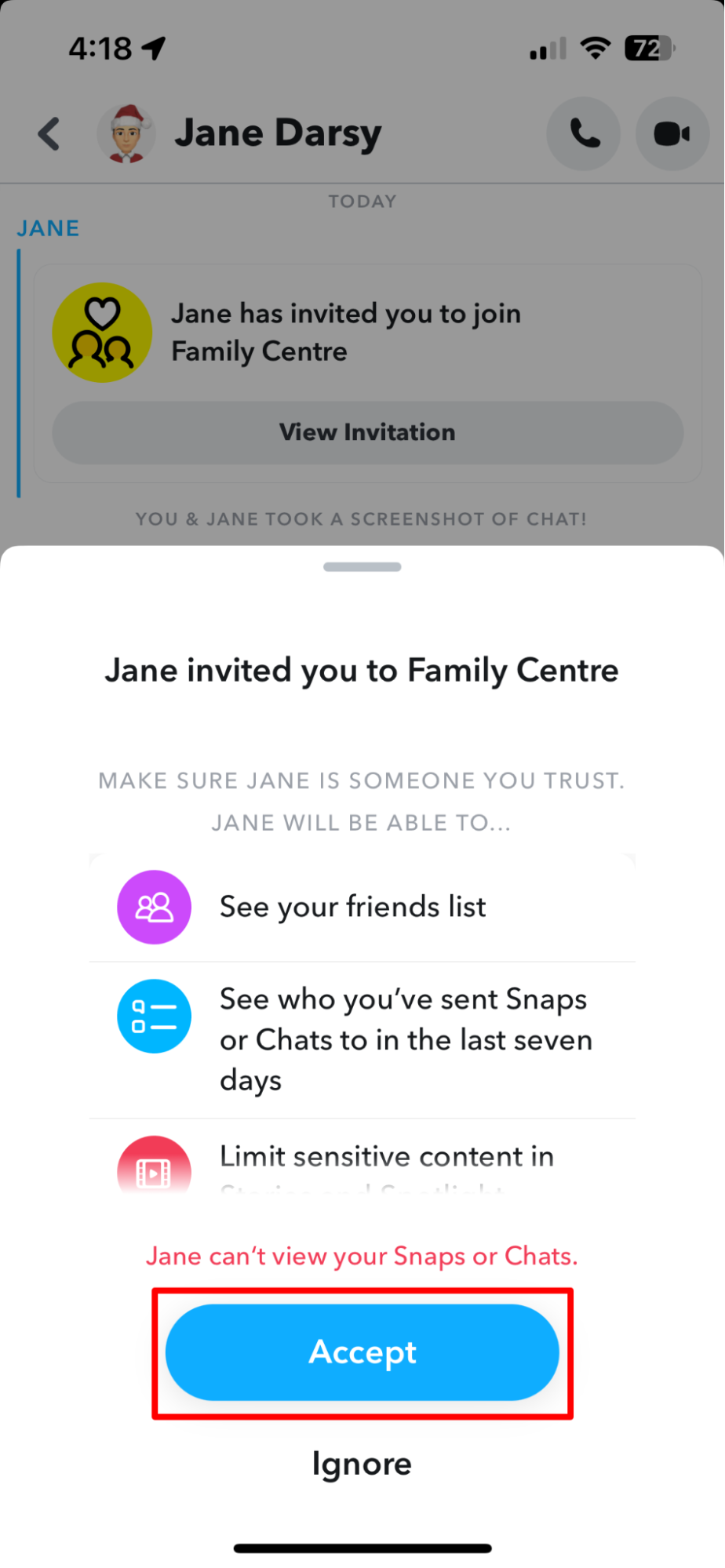 How to put parental control on Snapchat | TechRadar