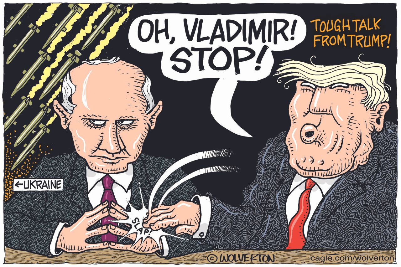 Today's political cartoons - April 25, 2025 | The Week
