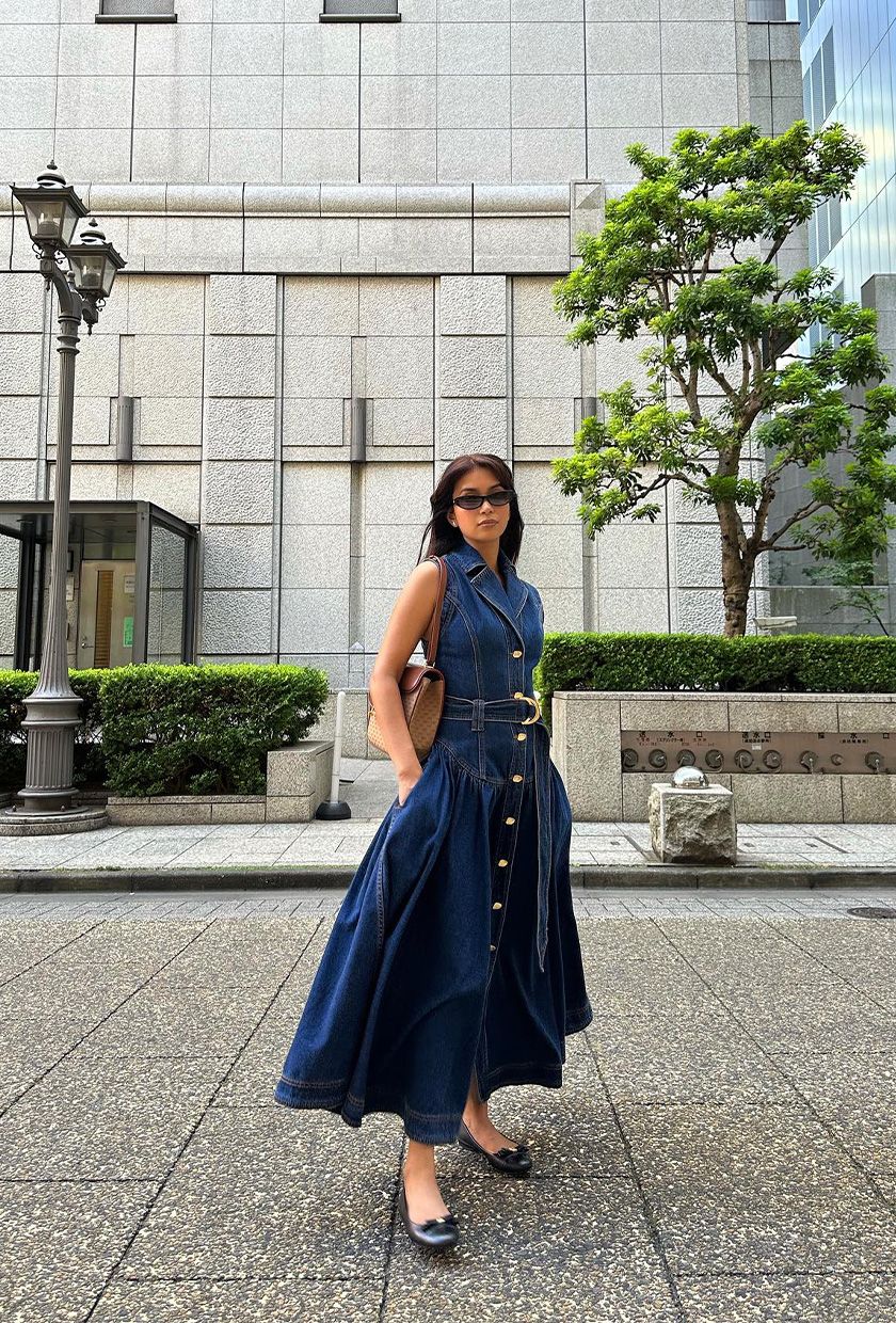 20 Jean-Dress Outfits to Re-Create ASAP | Who What Wear