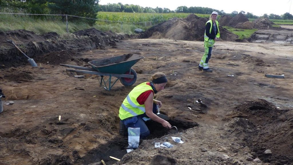 1,200-year-old Viking cemetery with 'stone ship' burials discovered in ...