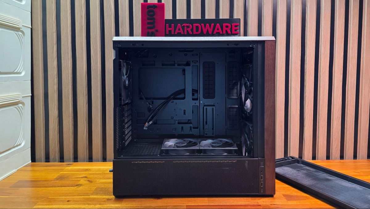 Hands-on with Lian Li's Lancool 217 PC case: High airflow, wood accents ...