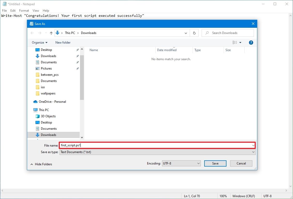 How To Create And Run A Powershell Script File On Windows 10 Or 11 Windows Central