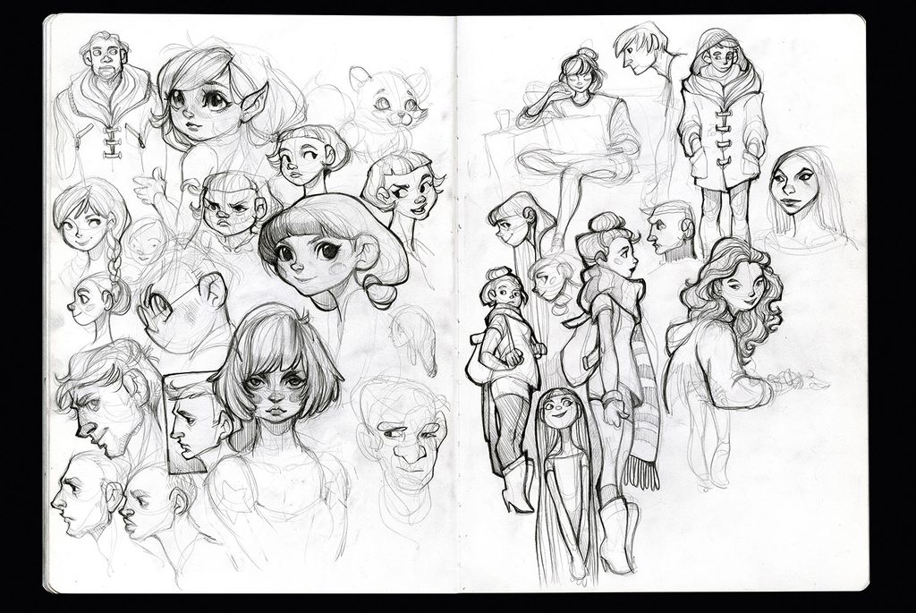 Take a sneak peek inside Loish's sketchbook | Creative Bloq