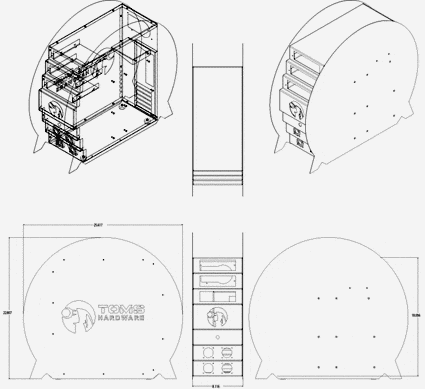 Review Of Design Process, Continued - Making a custom PC enclosure with ...