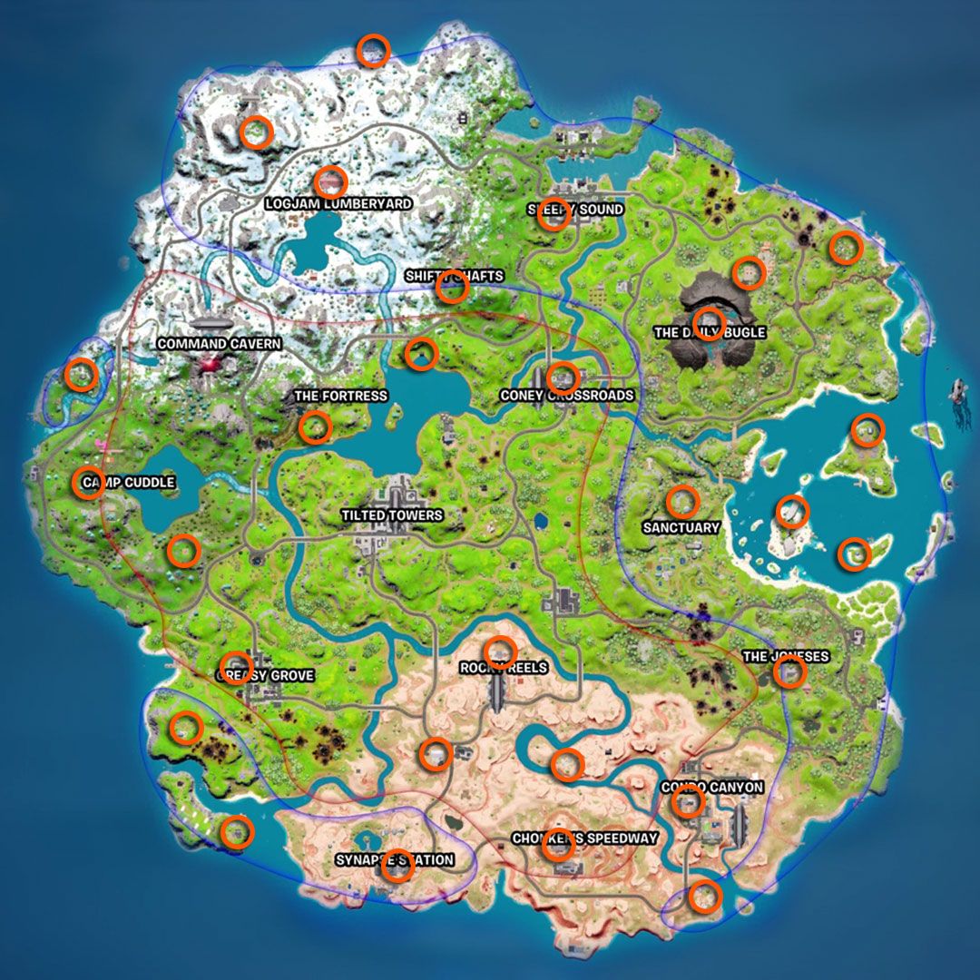 Fortnite bounty boards | GamesRadar+