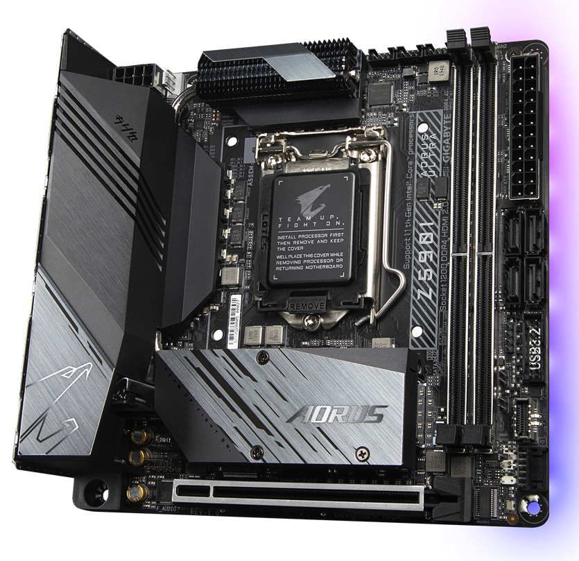 Gigabyte Z590I Aorus Ultra - Rocket Lake Rumble: Three Mini-ITX Z590 ...