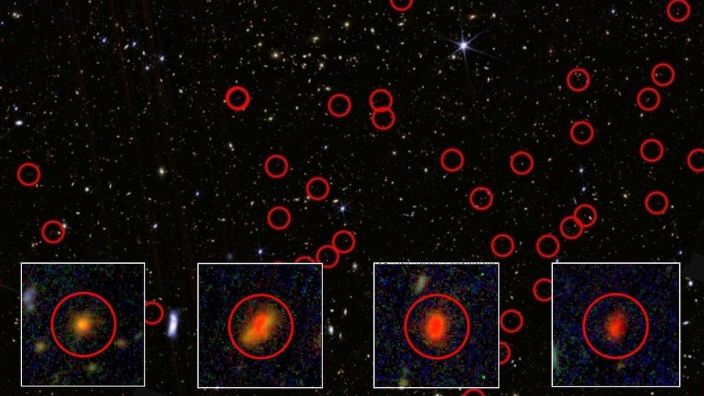 JWST's 'little red dots' could be the 'parents' of the universe's first ...