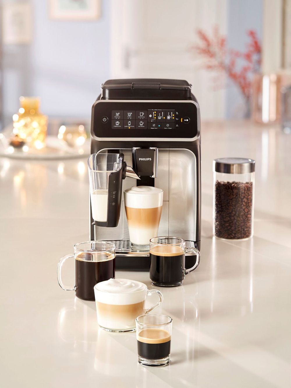 Philips 3200 Series Fully Automatic Espresso Machine with LatteGo ...