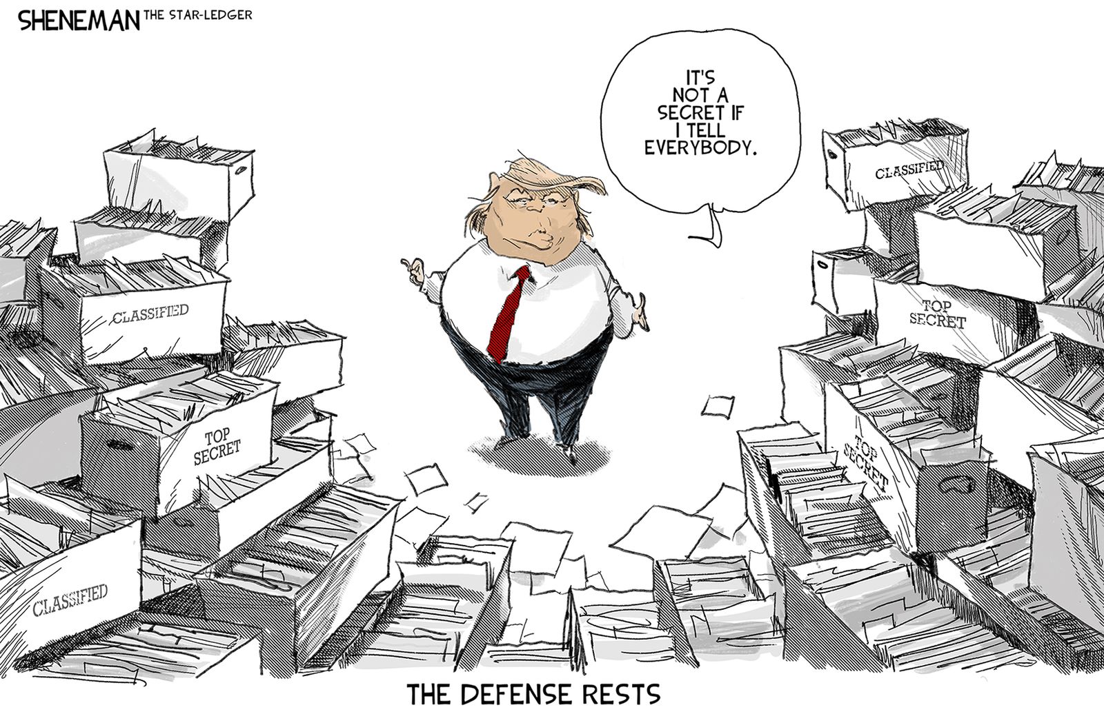 5 top secret cartoons about classified documents | The Week