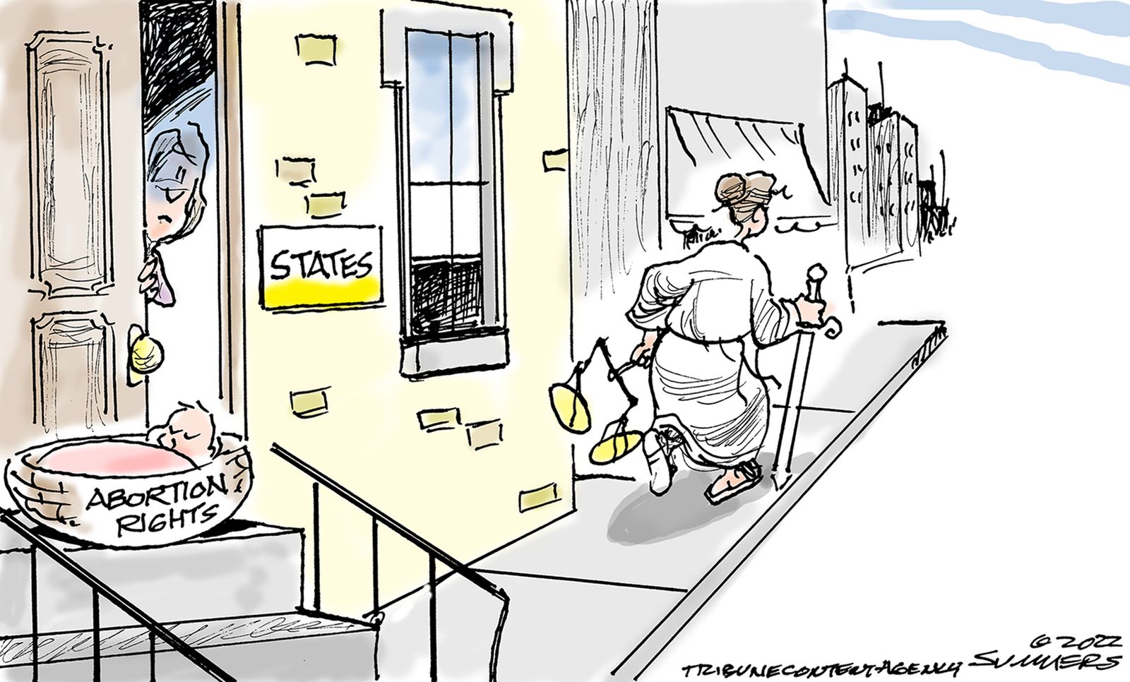 7 cartoons about the end of Roe vs. Wade | The Week