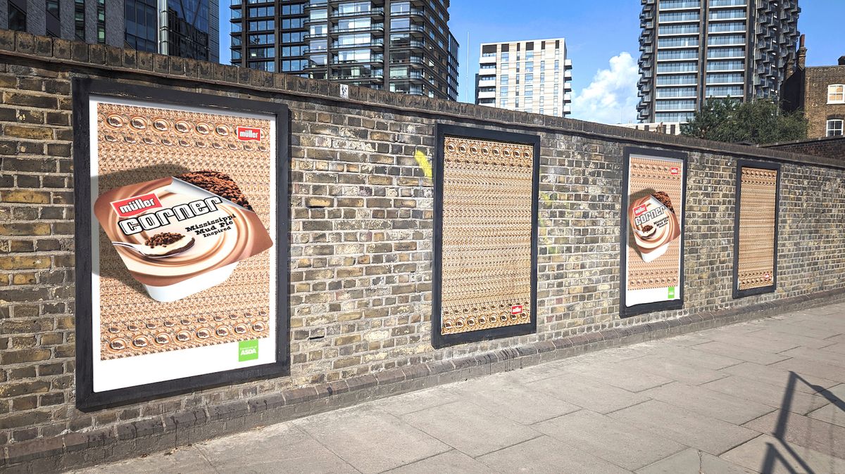 Feast your eyes on Müller's new optical illusion campaign | Creative Bloq