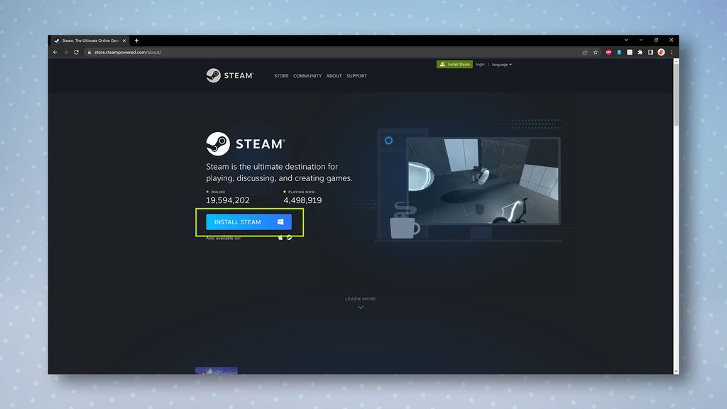 How to download Steam and install it on Windows | Tom's Guide