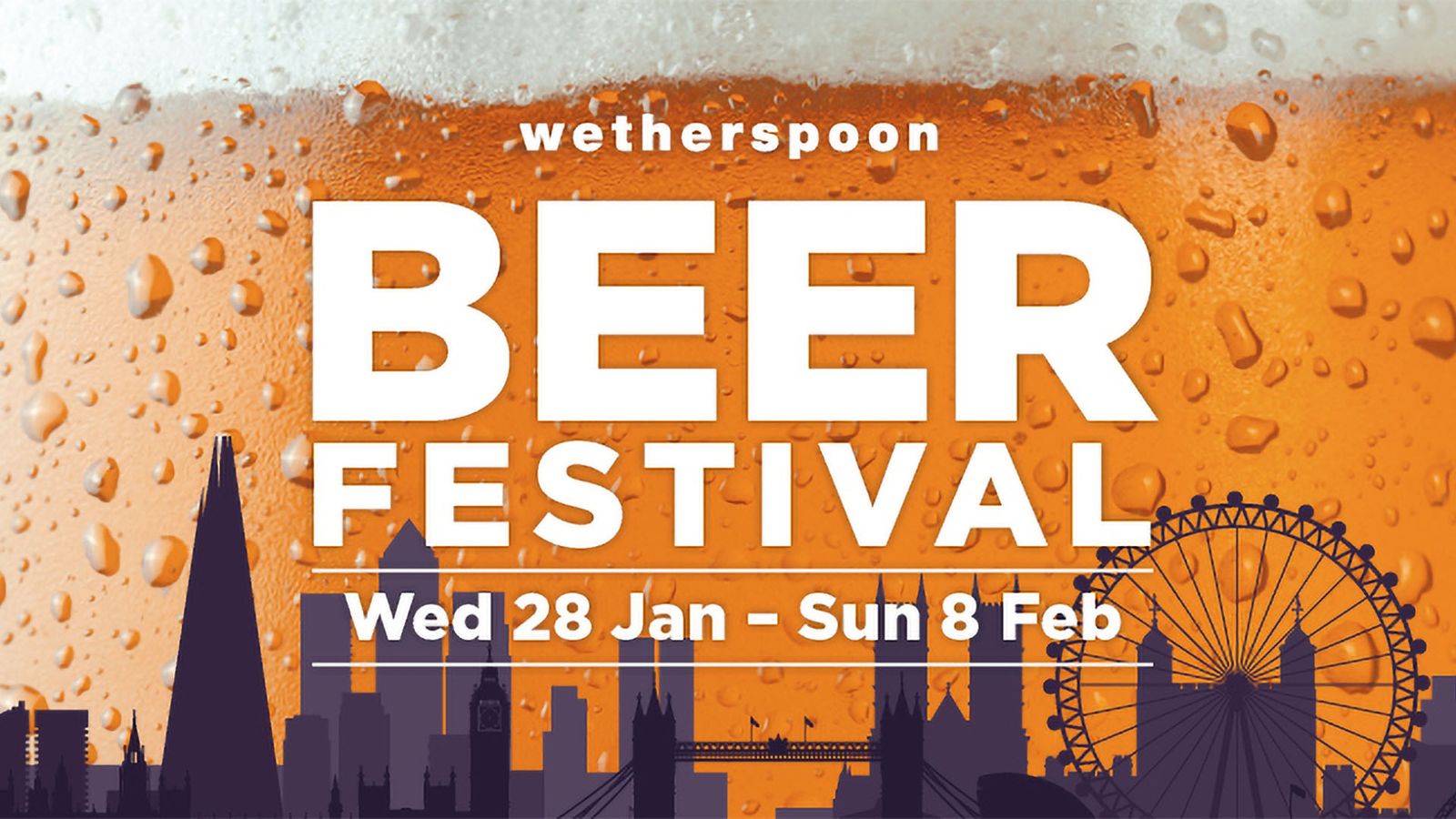 Wetherspoons London beer festival kicks off today - all the beers on ...