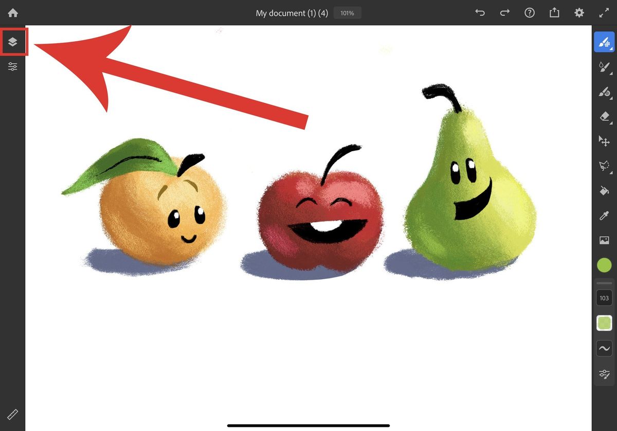 Adobe Fresco basic tool guide: A simplified drawing app | iMore