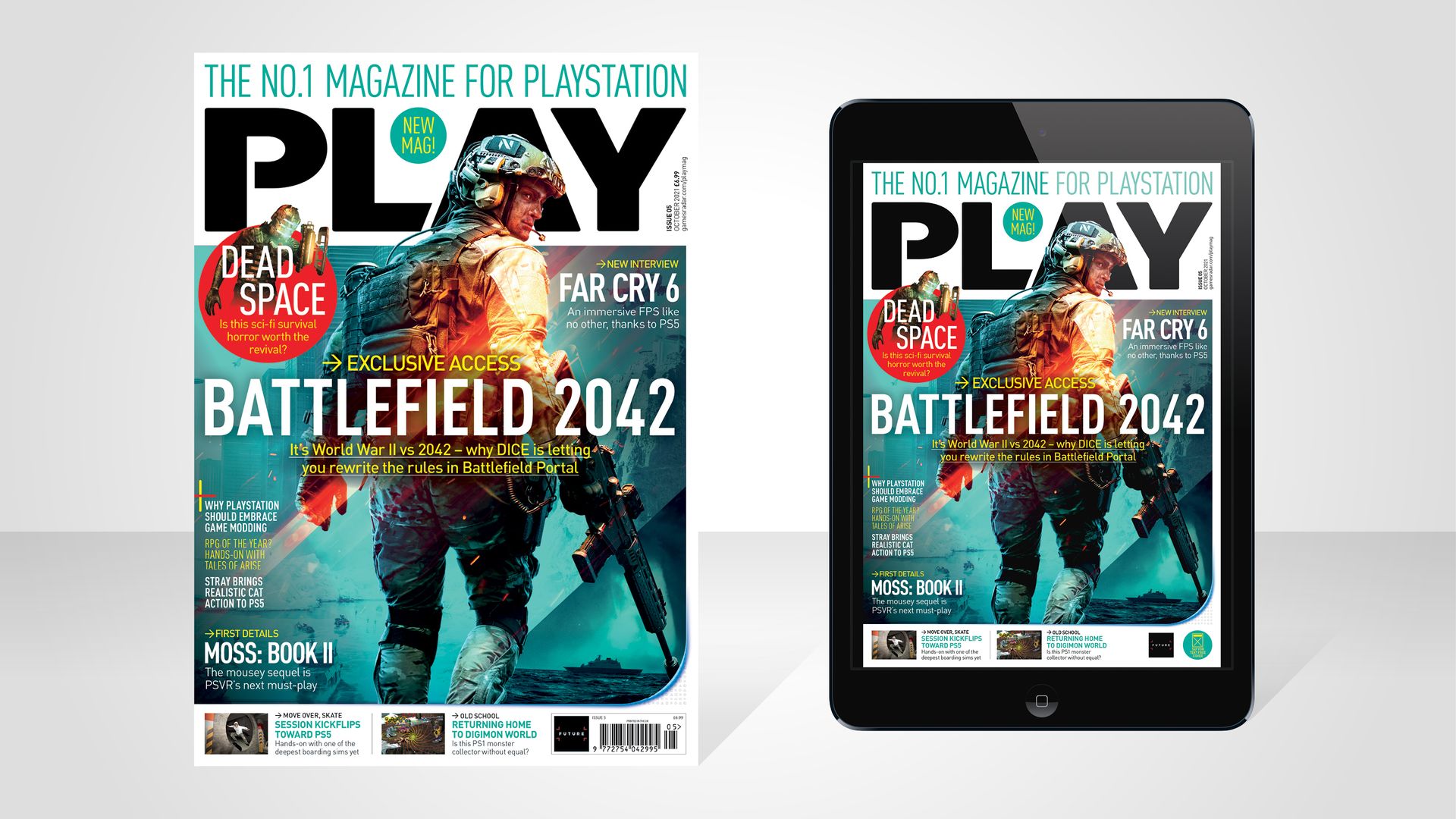 Battlefield Portal rewrites the rules on PLAY’s cover | GamesRadar+