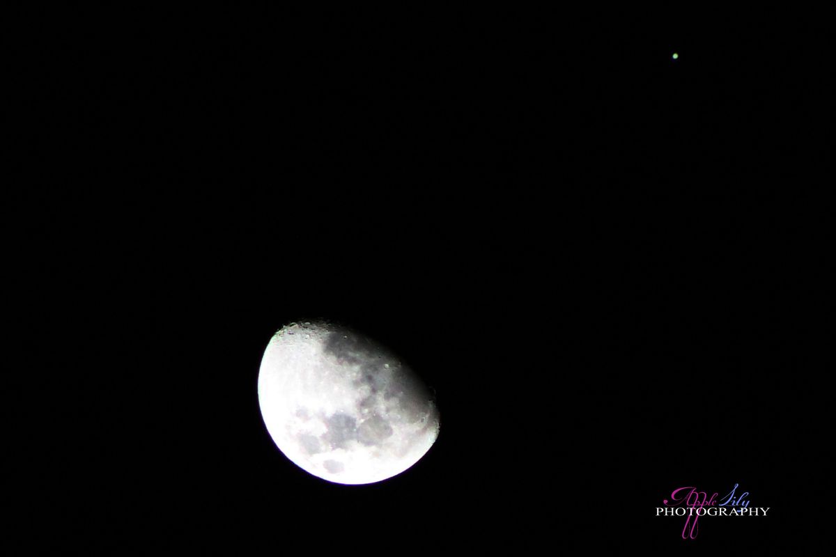Close Encounter of Jupiter and Moon Wows Stargazers | Space