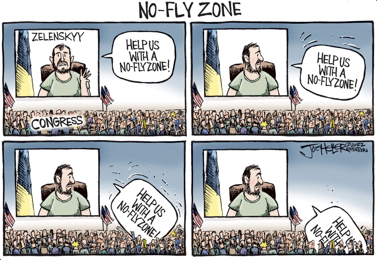 5 cartoons about Zelensky's speech to Congress | The Week