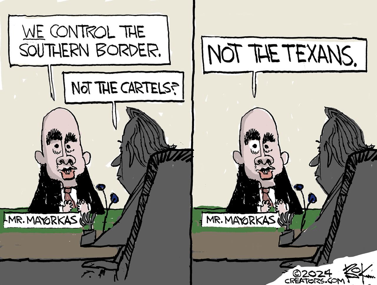 5 razor sharp cartoons about the US-Mexico border | The Week