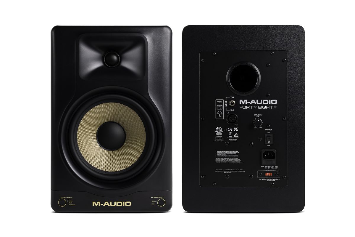 M-Audio’s new Forty Series monitors promise “precision sound ...