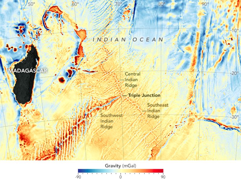 New Seafloor Map Reveals Secrets of Ancient Continents' Shoving Match ...
