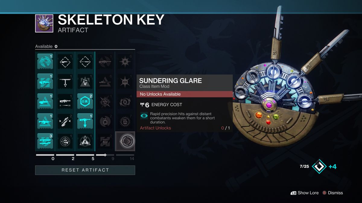 How to get the Sundering Glare Artifact Mod in Destiny 2 | GamesRadar+