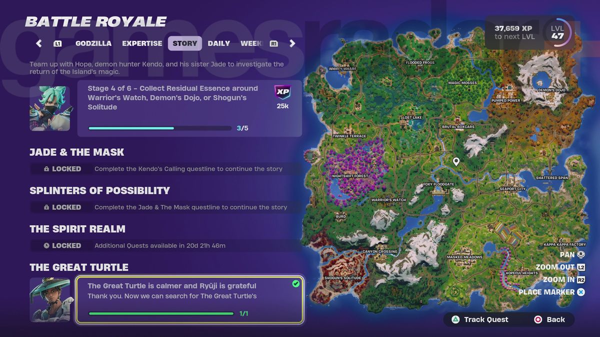Fortnite Quests in Chapter 6 Season 1 | GamesRadar+