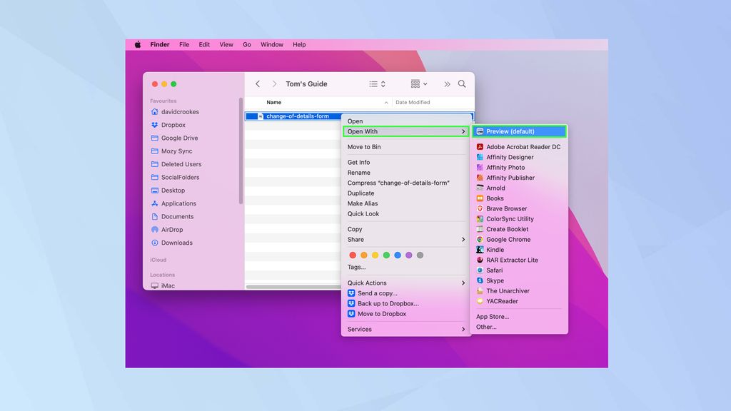 How to edit a PDF on Mac | Tom's Guide