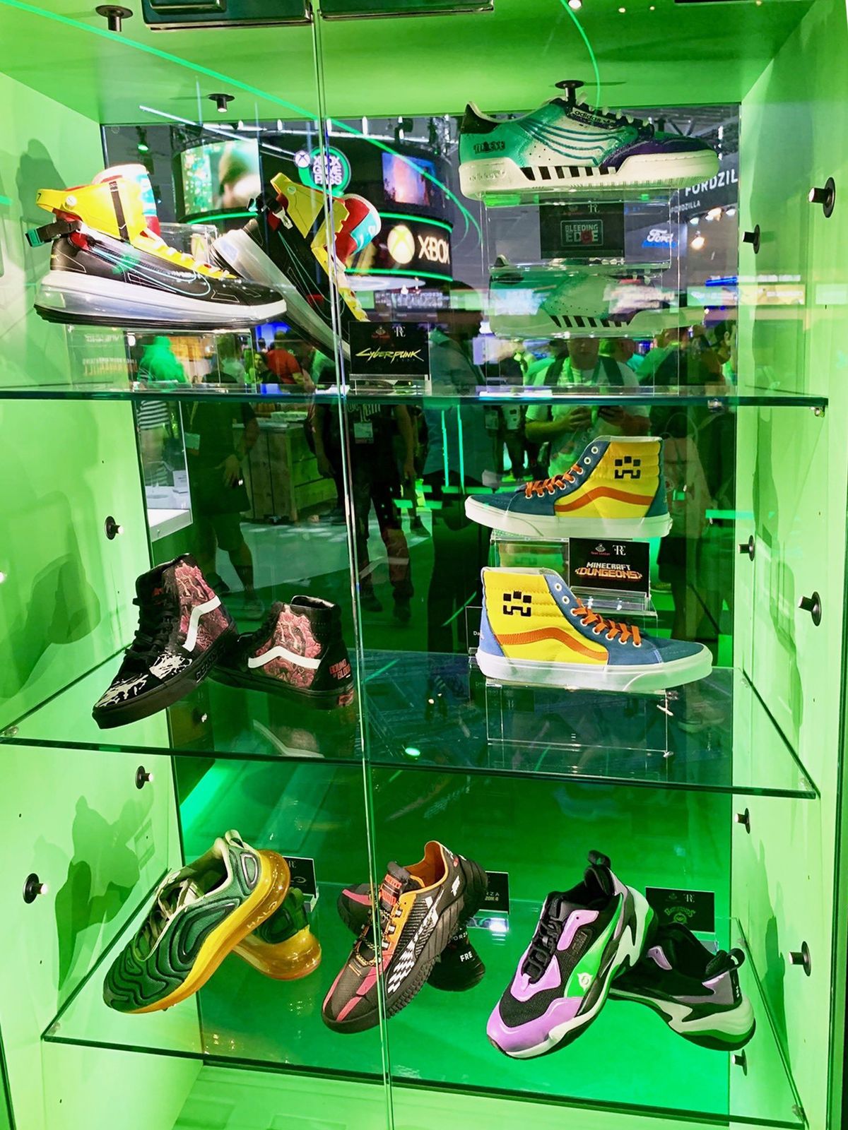Limited Xbox One sneakers bring the heat with Cyberpunk 2077, Gears 5 ...