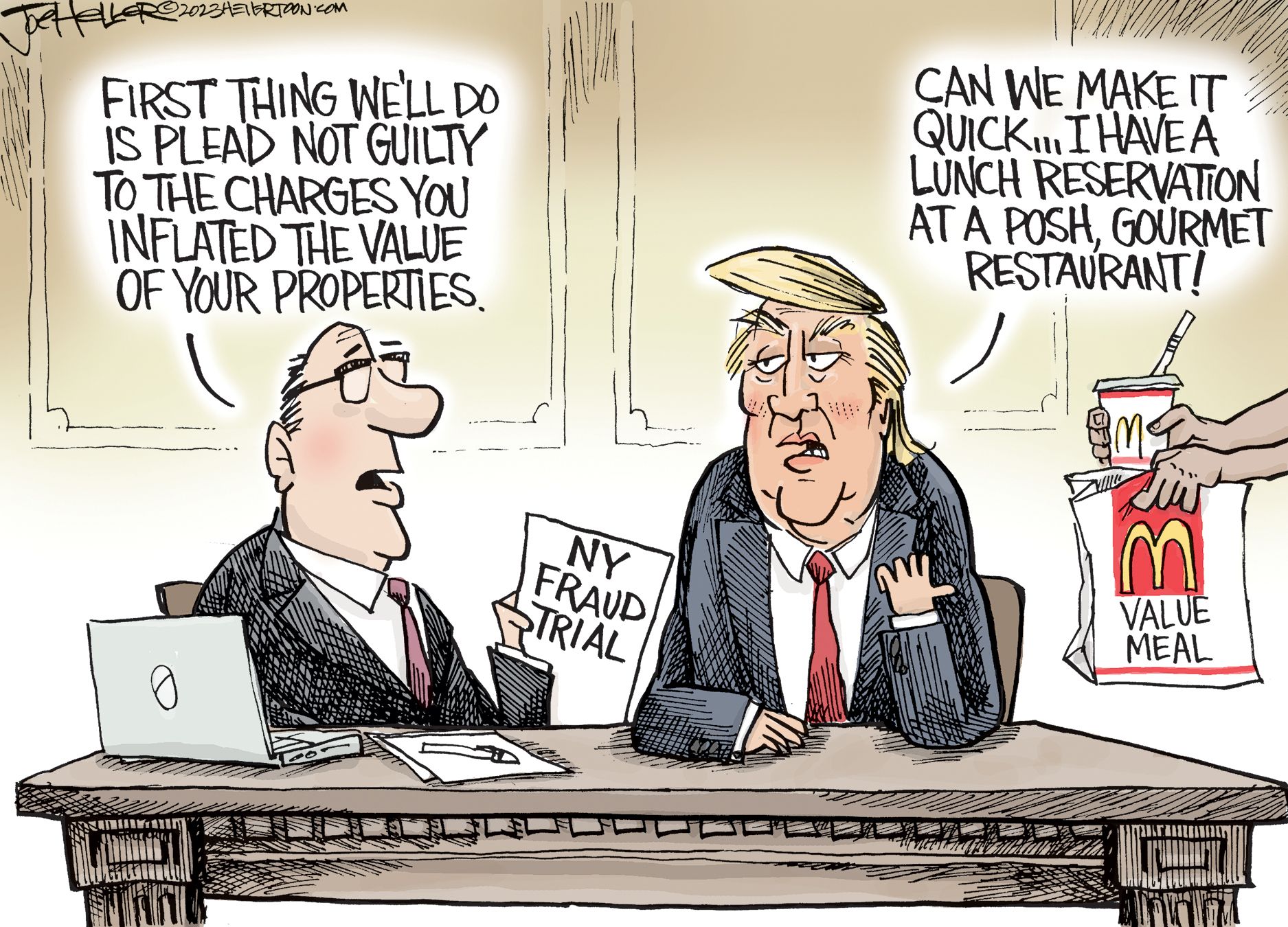 Today's political cartoons - October 3, 2023 | The Week