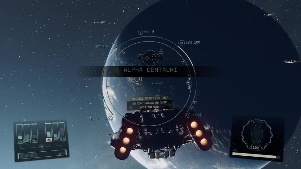 How to fly and grav jump in Starfield between planets | GamesRadar+