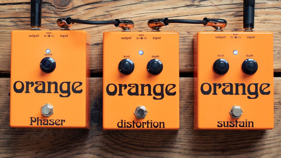 Orange Amps launches ‘70s-inspired Vintage Pedals series for guitar ...