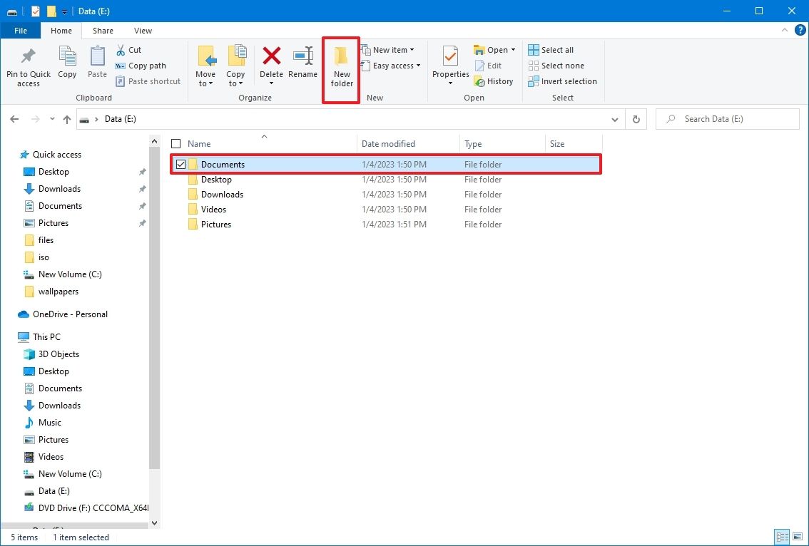 How to move user folders to different location on Windows 10 | Windows ...