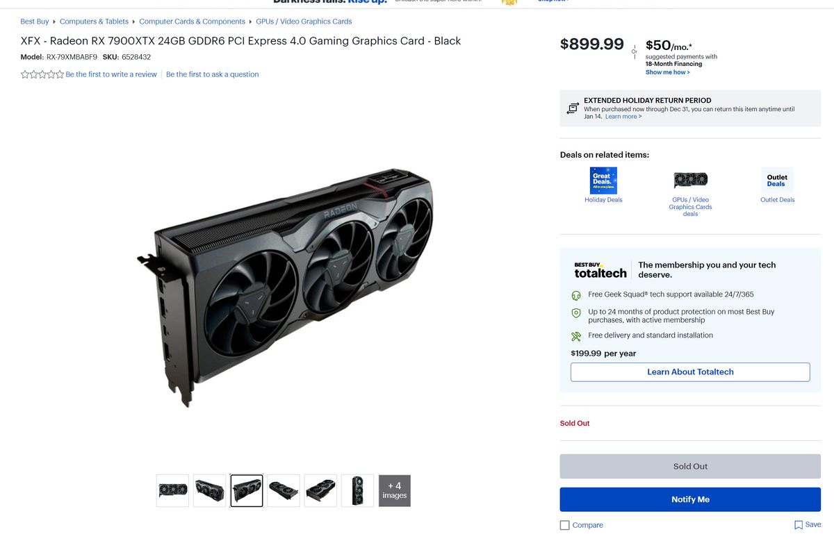 Launch day live: Where to buy an AMD RX 7900 XTX and RX 7900 XT today ...