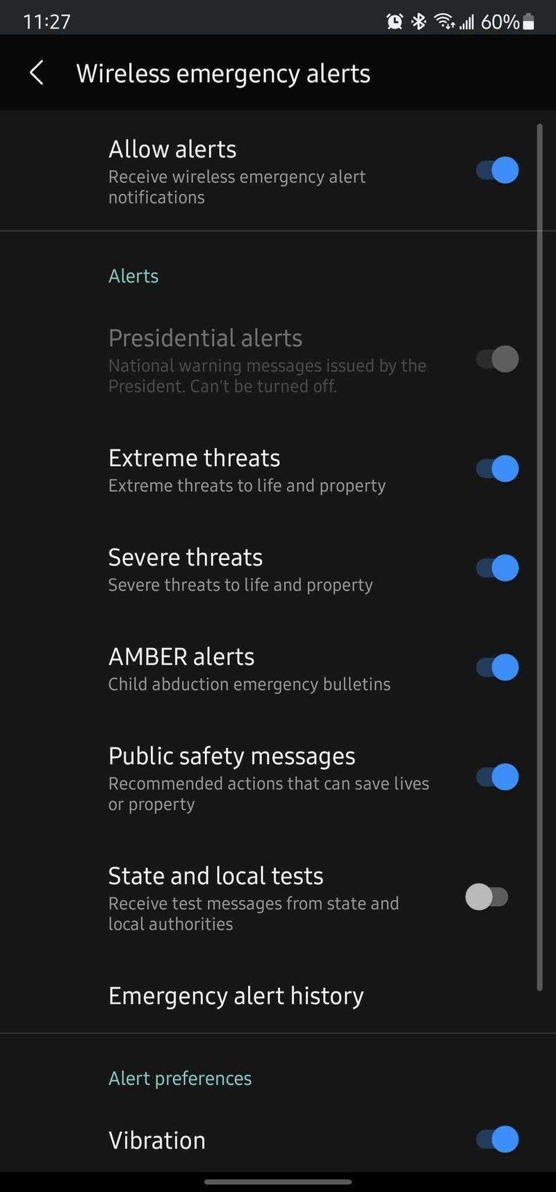 How to disable Amber and emergency alerts on your Samsung Galaxy phone | Android Central