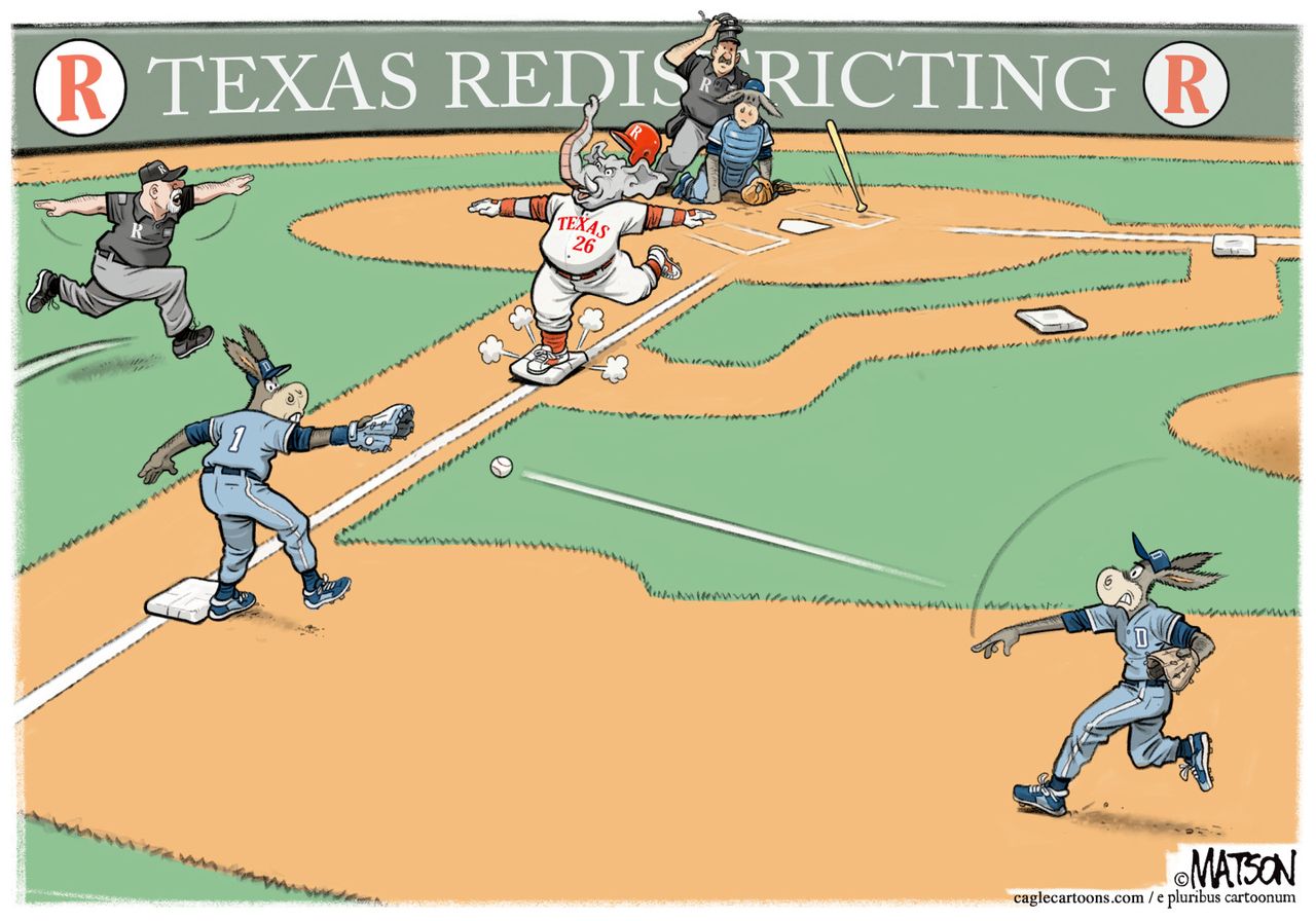 5 hastily redrawn cartoons about redistricting | The Week