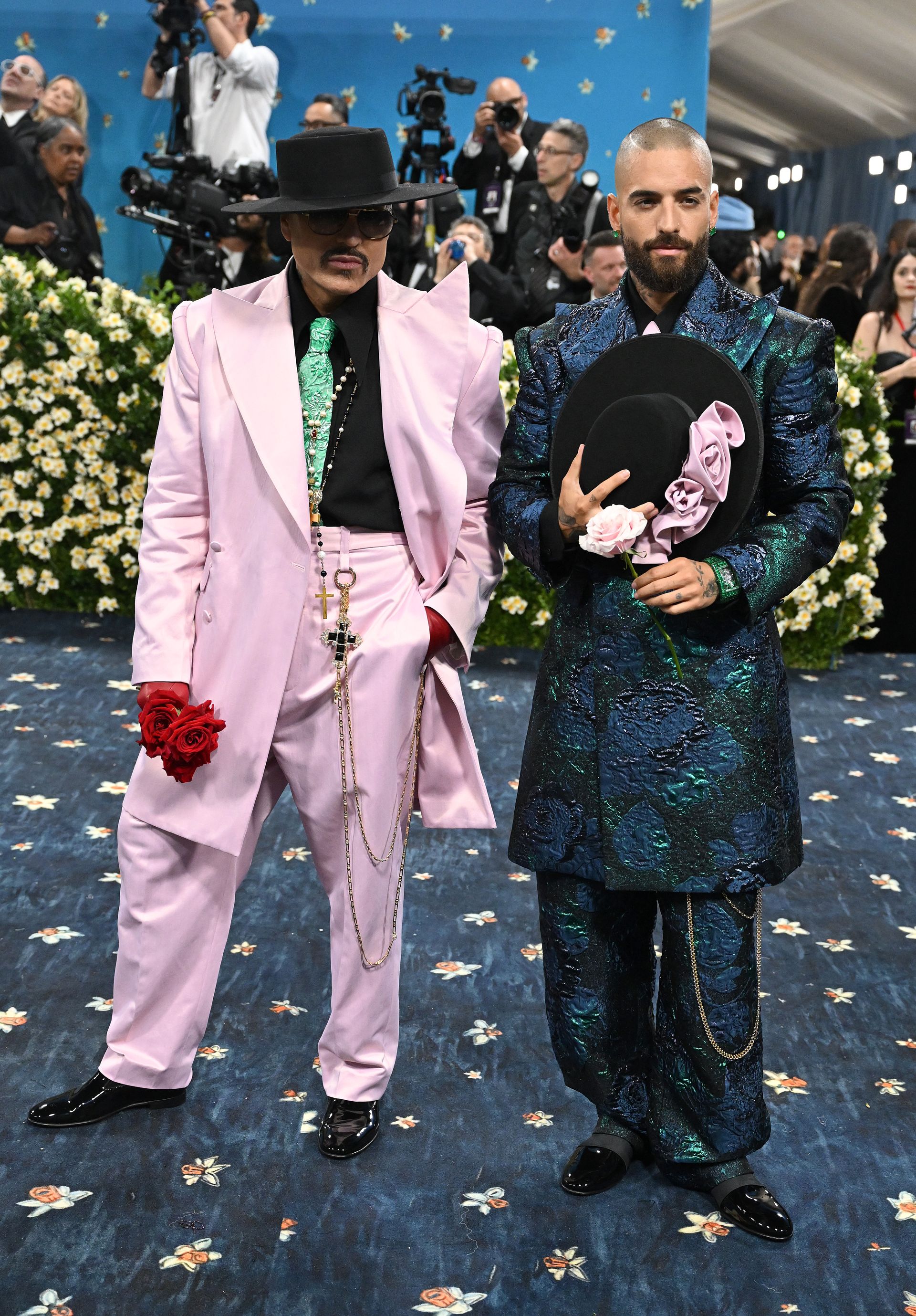 Maluma Wore A $5 Million Emerald Watch At The 2025 Met Gala | Marie ...